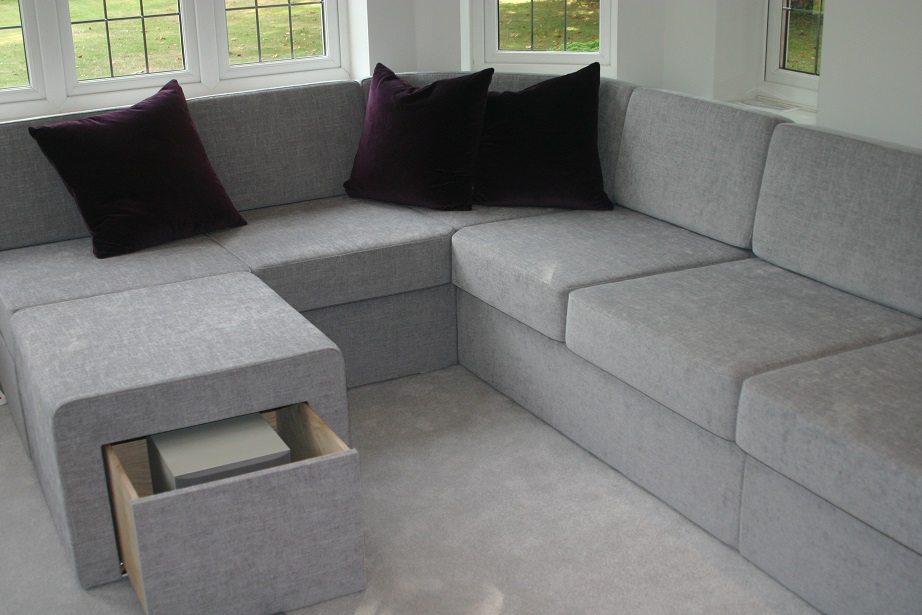 bespoke corner sofa - gallery - Hide and Stitch