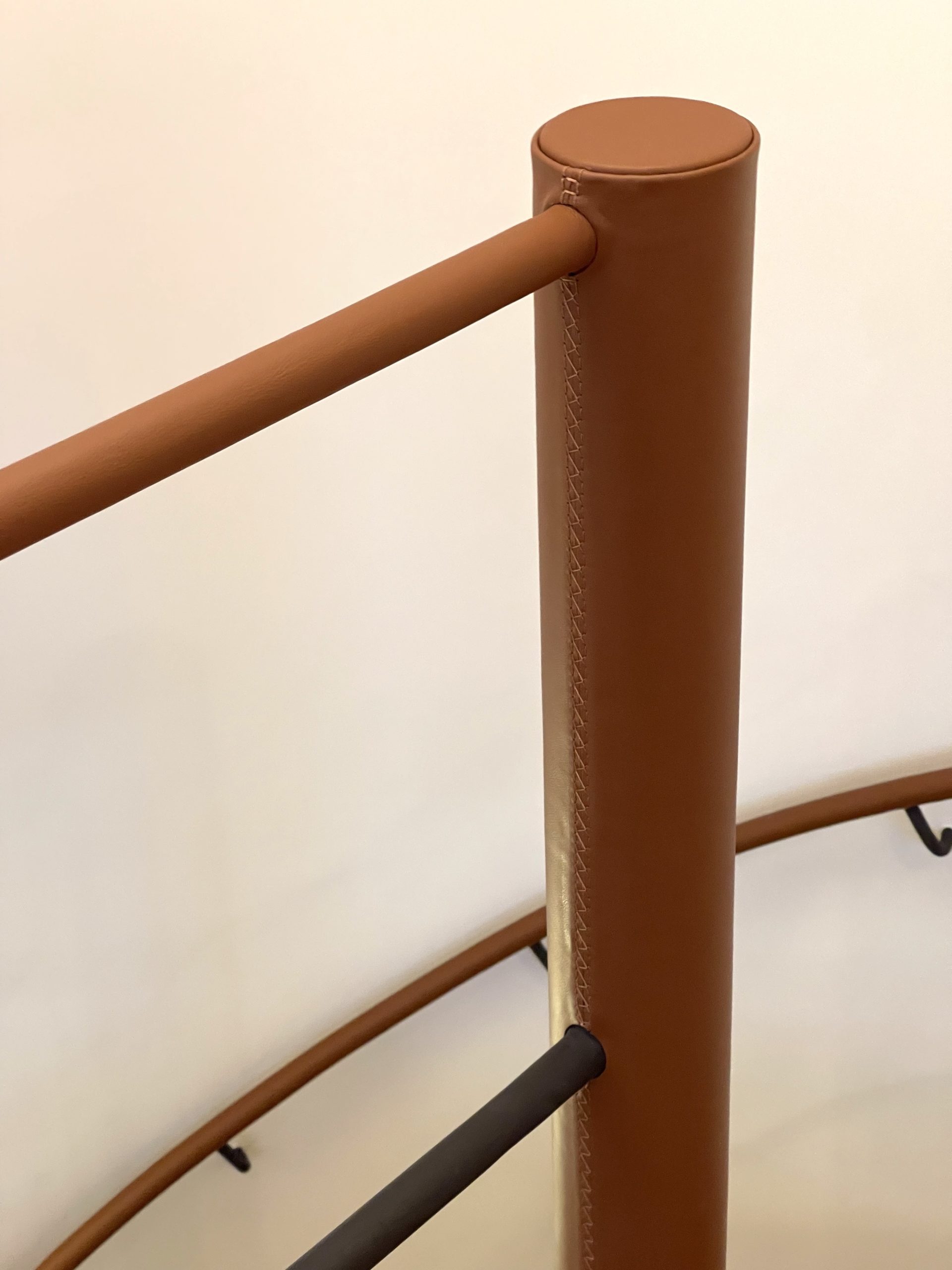 Leather Handrails By Hide & Stitch | Commercial & Residential